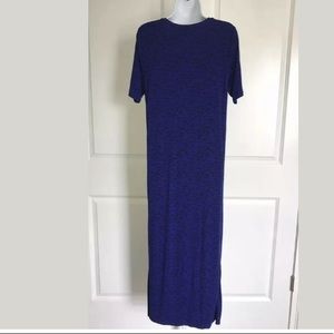 Pure Collection | Dresses | Pure Collection Blue Maxi Dress Short ...